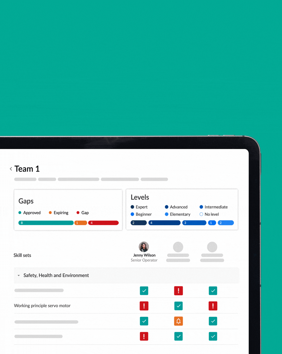 The Frontline SKILLS MANAGEMENT SOFTWARE by SwipeGuide 🧠